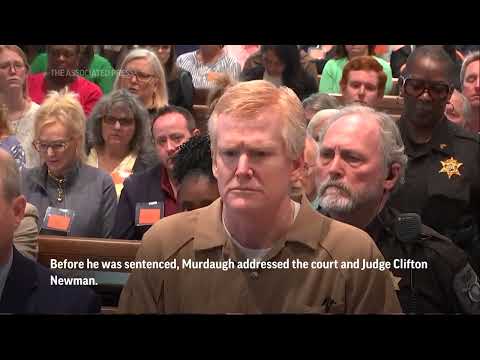 Alex Murdaugh gets life in prison for murders