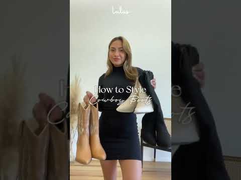 How to Style Cowboy Boots