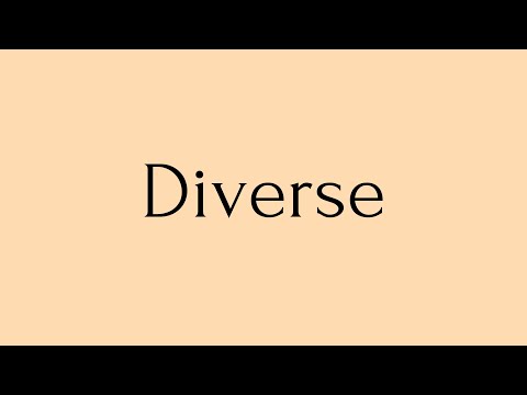 Diverse | Diverse Meaning | Pronunciation of Diverse | Diverse โ English Word of the Day