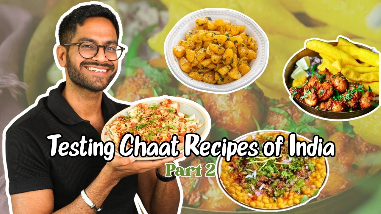 I TRIED INDIA’S MOST UNIQUE CHAAT RECIPES🤯… PAHADI ORANGE, GARADU & MORE