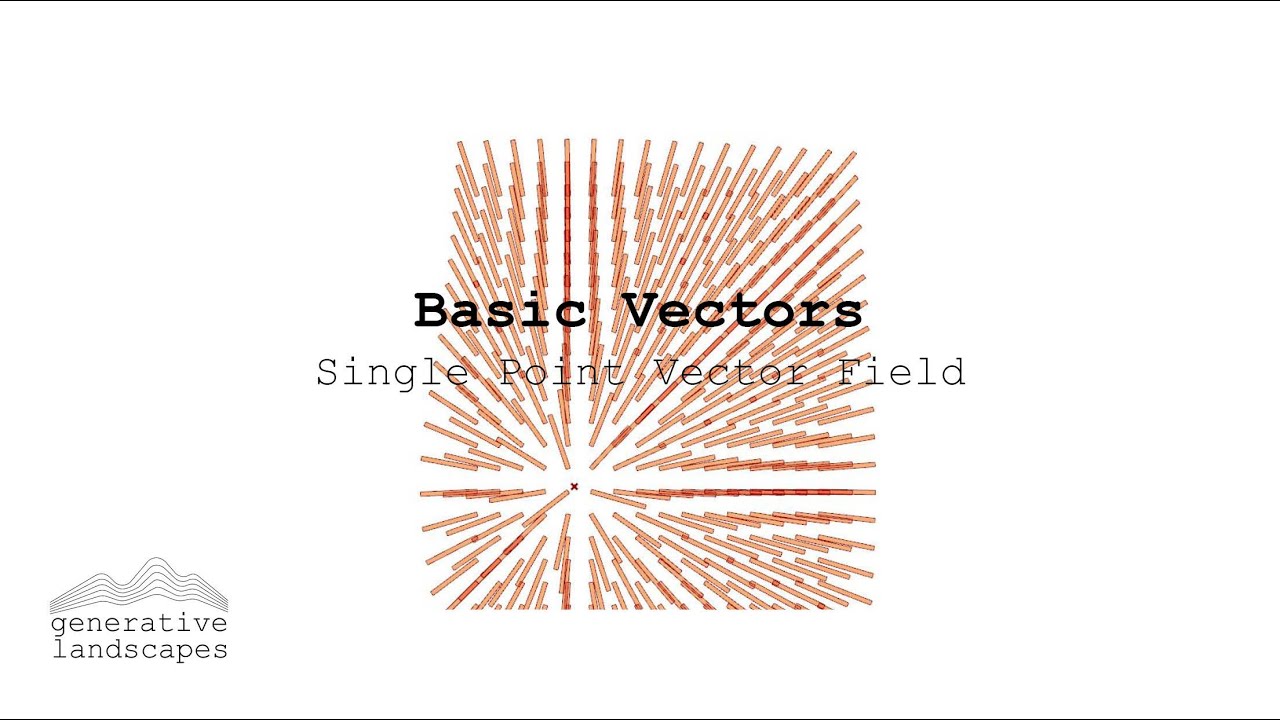 Basic Vectors in Grasshopper - Single-Point Vector Field