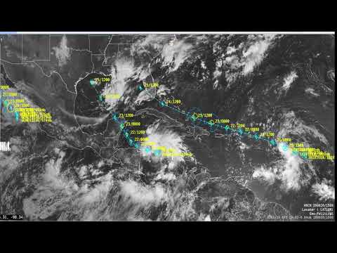 Atlantic Hurricane Overview and Projected Tracks for TD13 and TD14 Weather Forecast Solutions