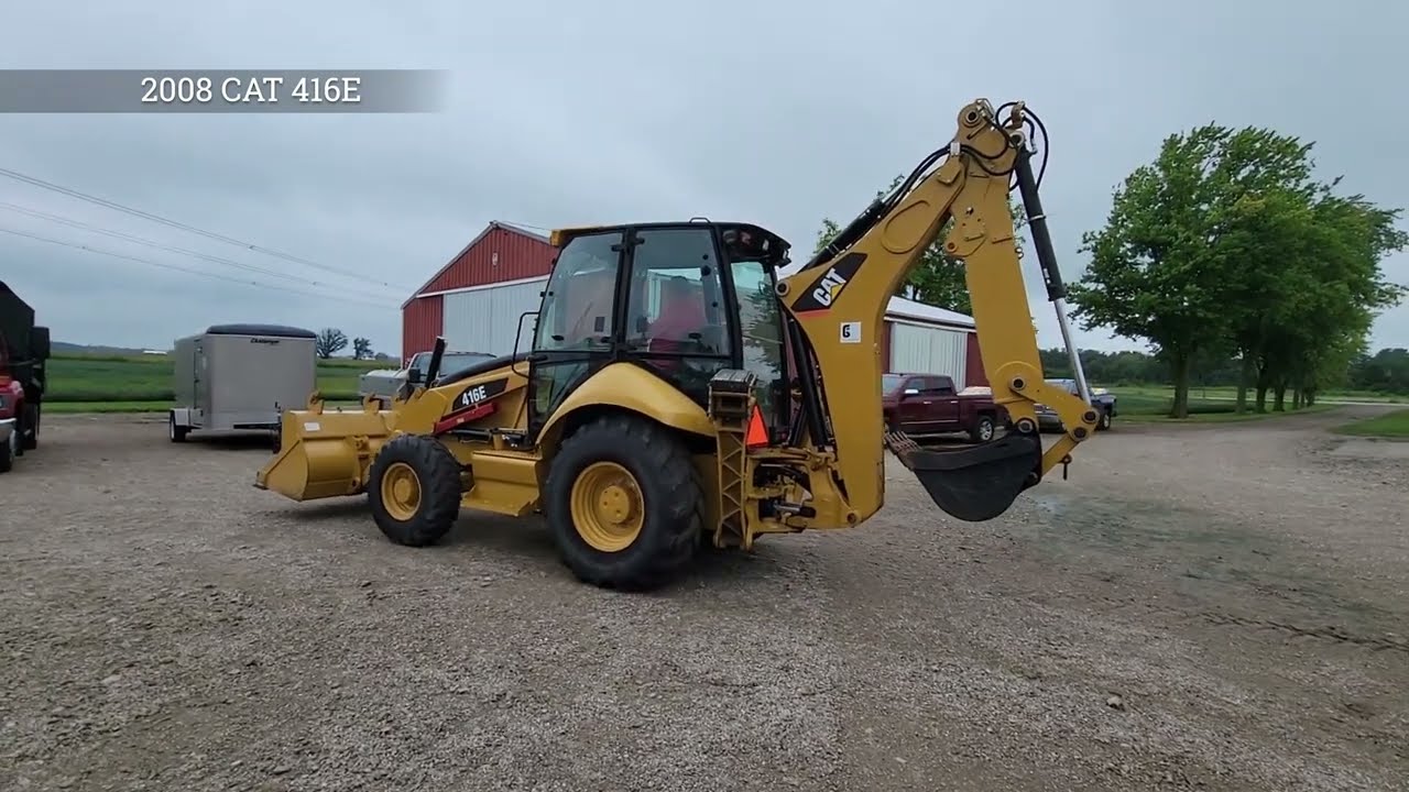2008 CAT 416E