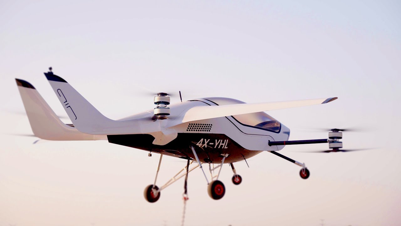 AIR ONE eVTOL Full Scale Test Flight