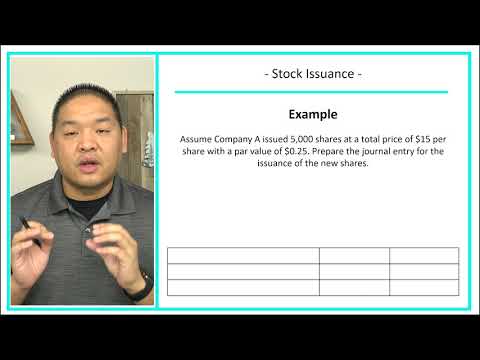 Financial Accounting - Lesson 11.4 - Stock Issuance