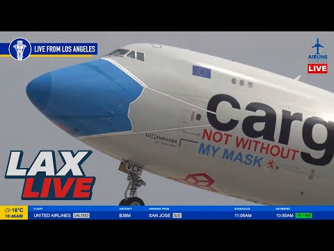 🔴LIVE Los Angeles (LAX) Airport Action! (May 25th, 2025)