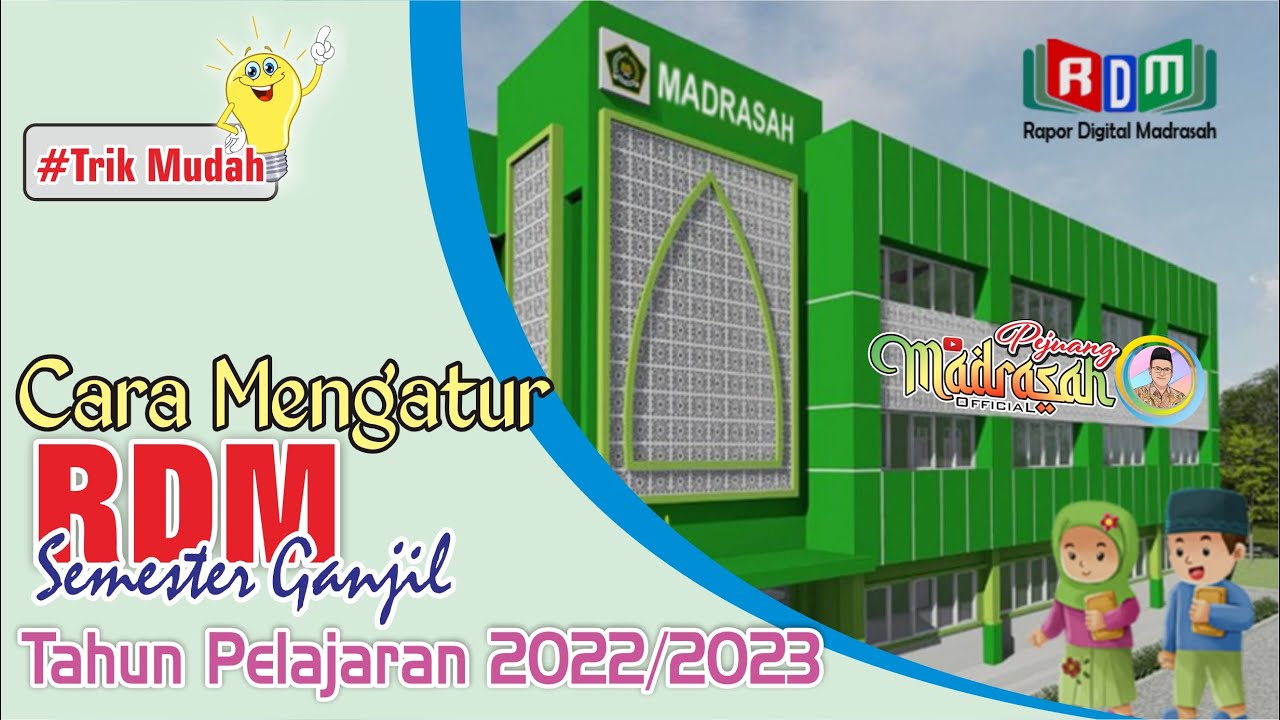 How to Set Up RDM for Odd Semester of the 2022-2023 Academic Year