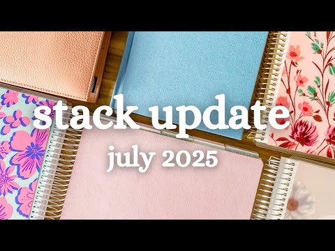 My Mid-Year Journal & Planner Lineup Changes (July 2025)