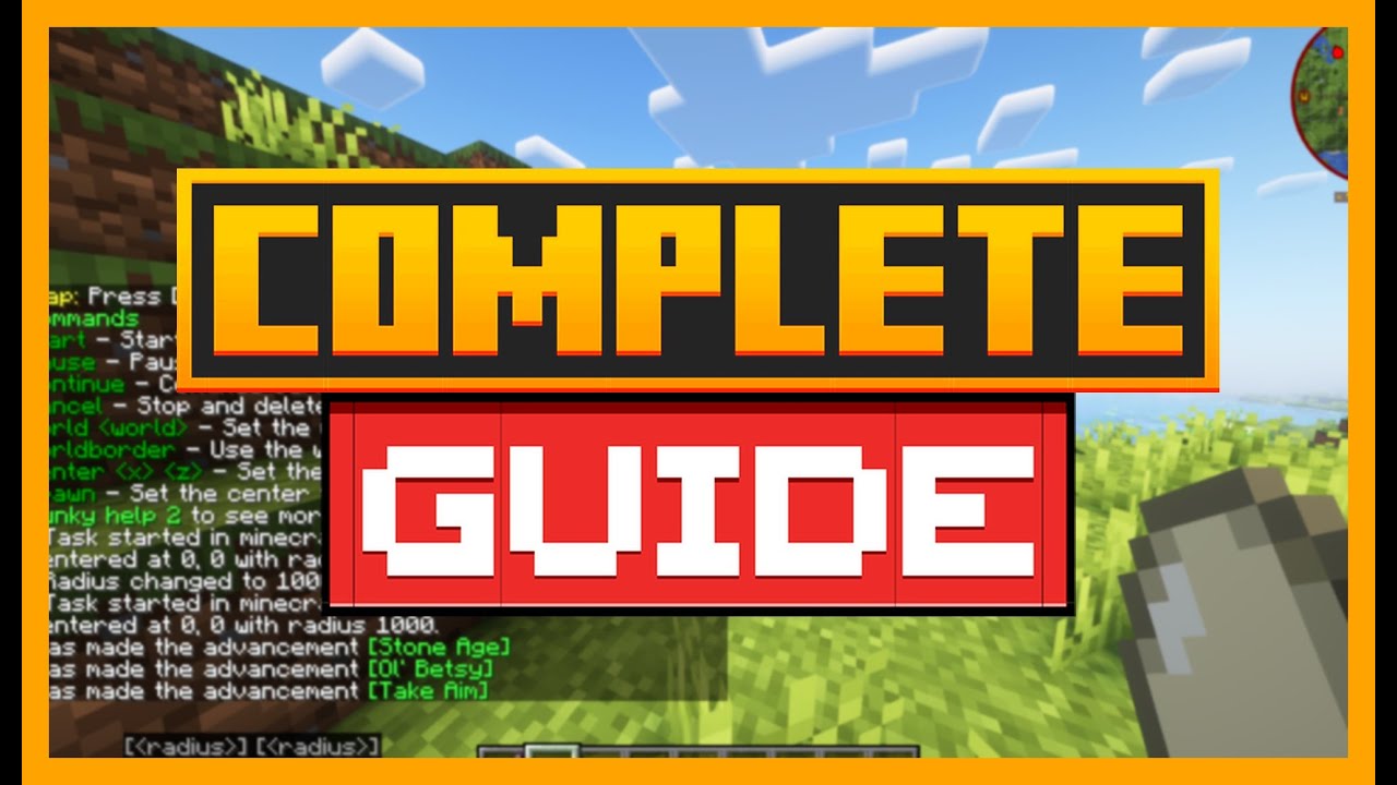 COMPLETE GUIDE to the Chunky MOD for MINECRAFT (General Guide)