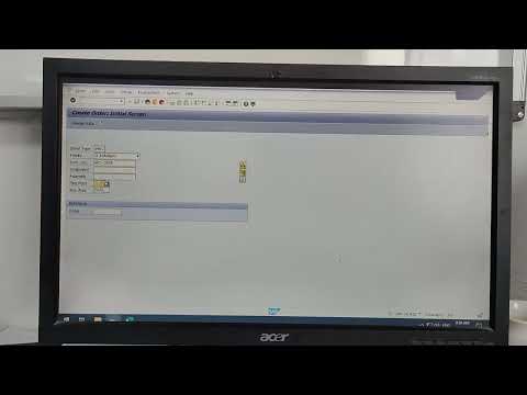 SAP PMP01 (PM-01) Creating Work Order.