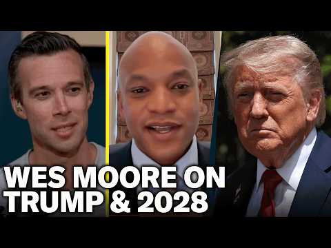 Democratic Governor Wes Moore Calls Out Trump And Talks 2028