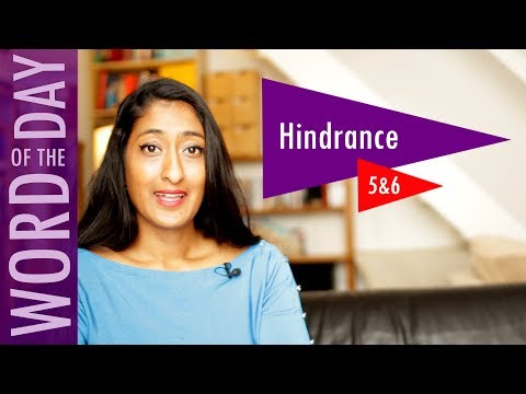How to Spell the Word Hindrance ǀ Word of the Day (Yr 5&6) ǀǀ Early Morning Work