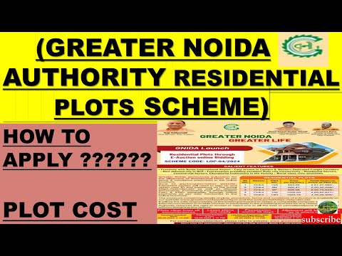 |Greater Noida Authority Residential Plot scheme | Residential plot|JEWAR|YEIDA plots| GREATER NOIDA