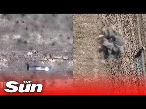 Ukrainian drones hunt Russian troops out of hiding with falling explosives