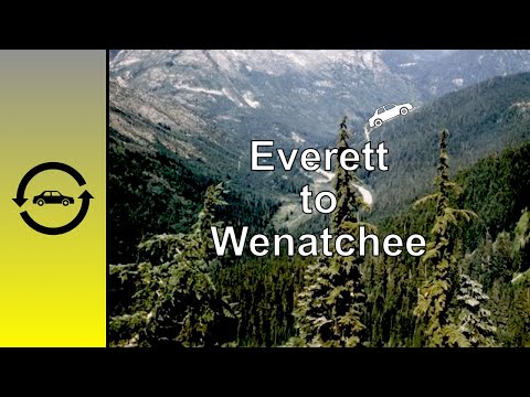 Everett, WA to Wenatchee, WA Drive-Lapse