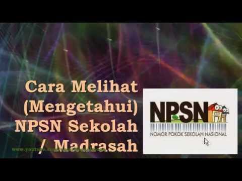 Cara Mengetahui NPSN Sekolah Madrasah