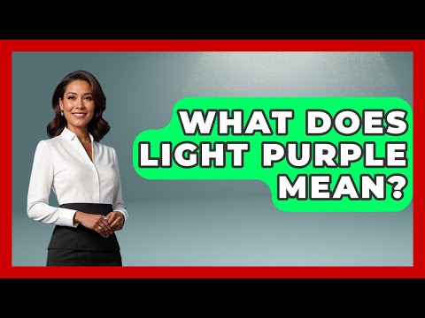 What Does Light Purple Mean? - Graphic Design Nerd