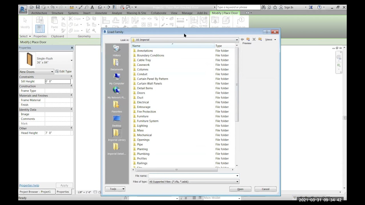 Revit L shape Day 1 Tutorial