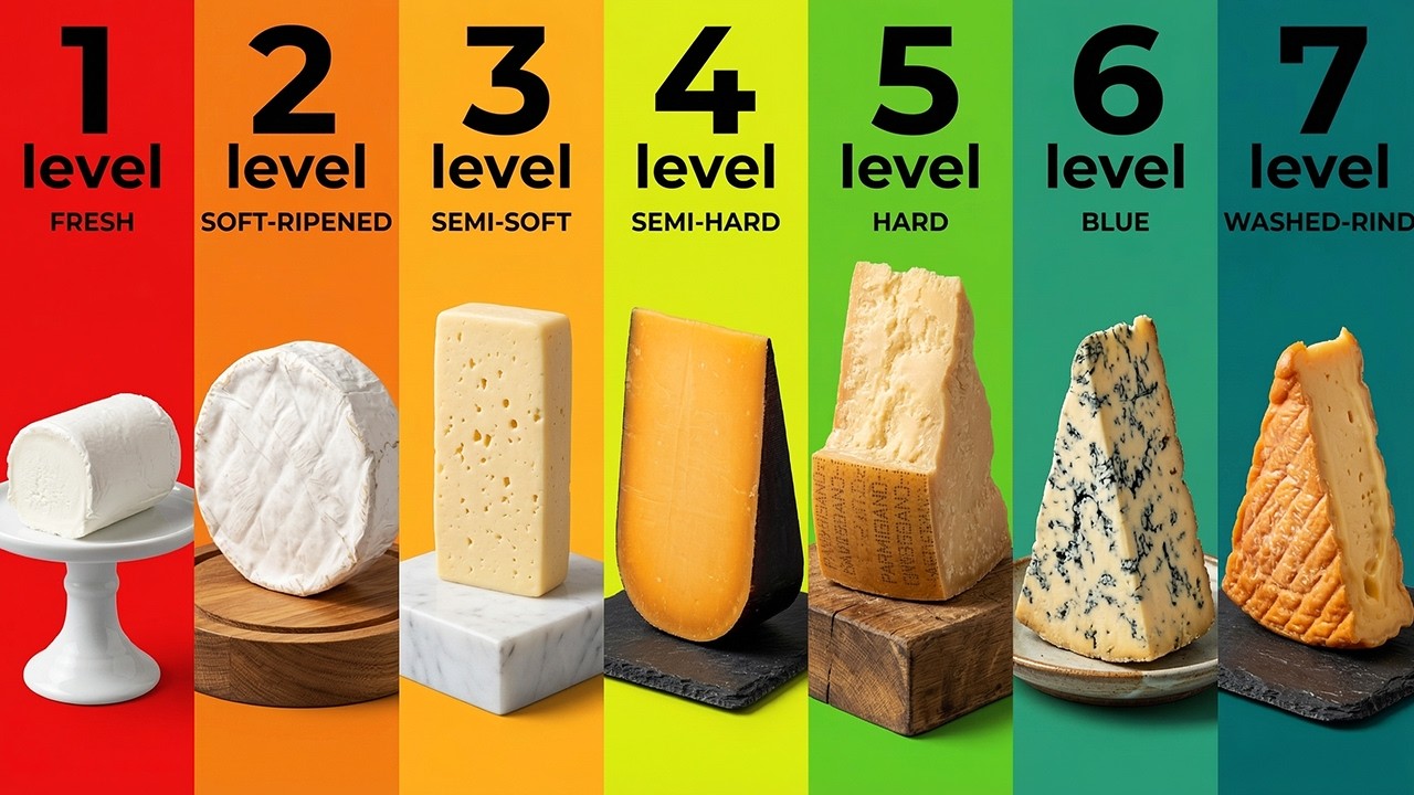 7 Levels Of Cheese Explained