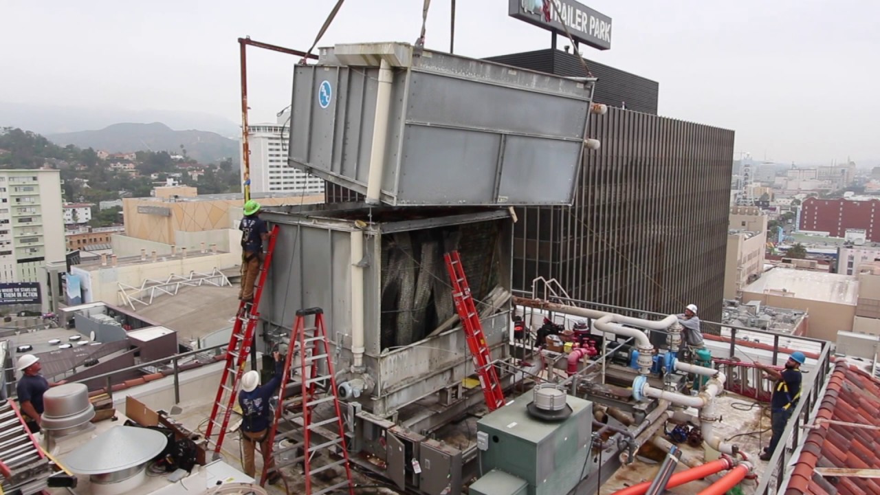 Cooling Tower Replacement by Retrofit Technology-Roosevelt Hotel