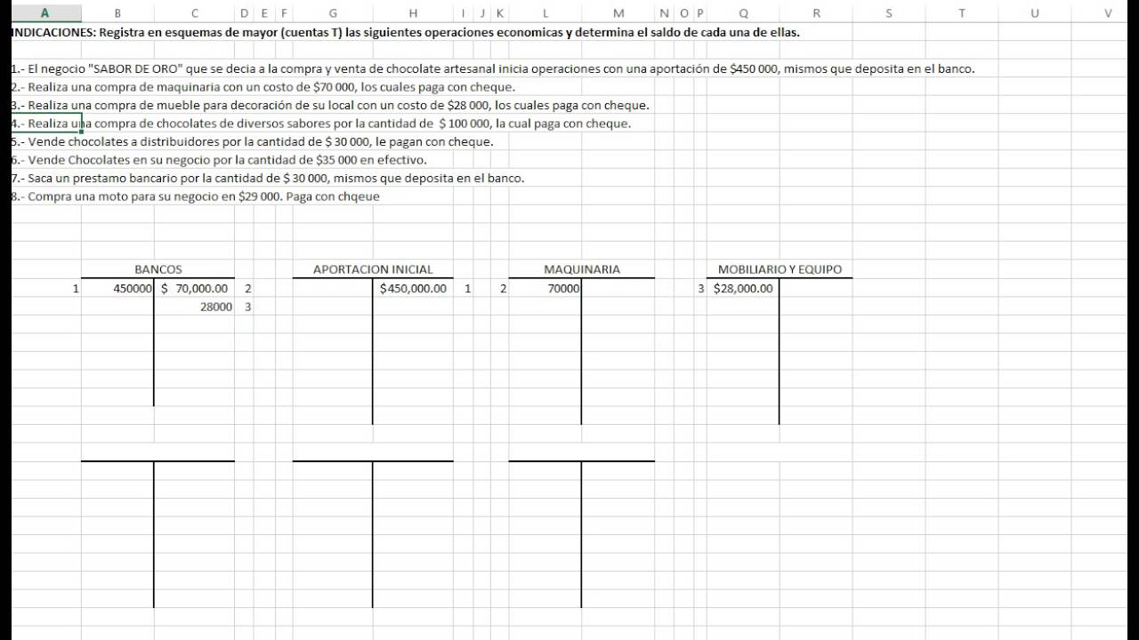 EJEMPLO DE ESQUEMAS DE MAYOR