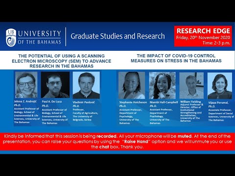 Research Edge, University of The Bahamas: 20th November 2020