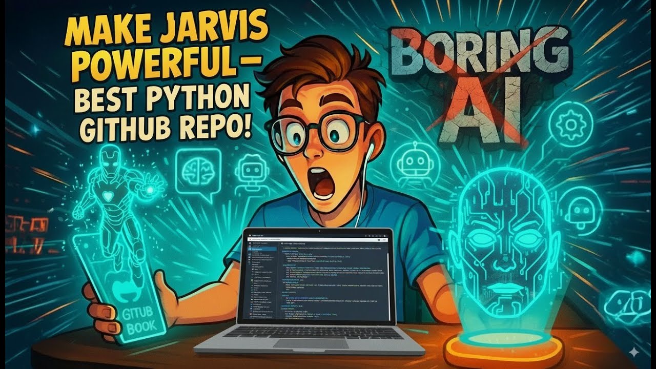 Best Python GitHub Repo to Make Your JARVIS Powerful | Build Your Own AI Assistant