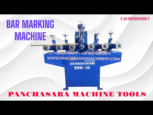 Bar Marking Machine - Automatic Bar Marking Machine Manufacturer from ...