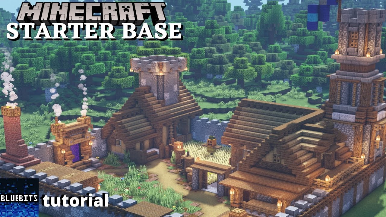 Minecraft Tutorial - How to Build an Ultimate Starter Survival Base #9