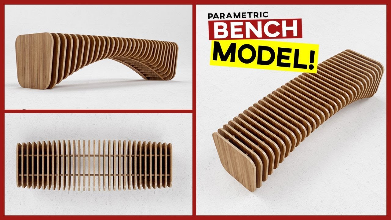 Parametric Bench (Rhino Grasshopper Tutorial)