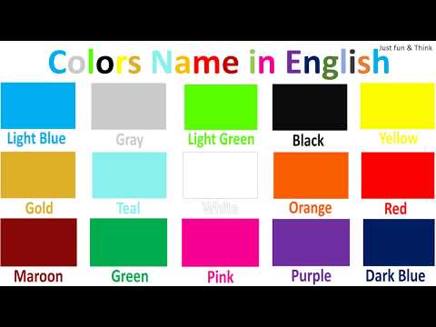 #justfunandthink |Colors Name in English #English #Colors #color #green #darkGreen #lightGreen#blue