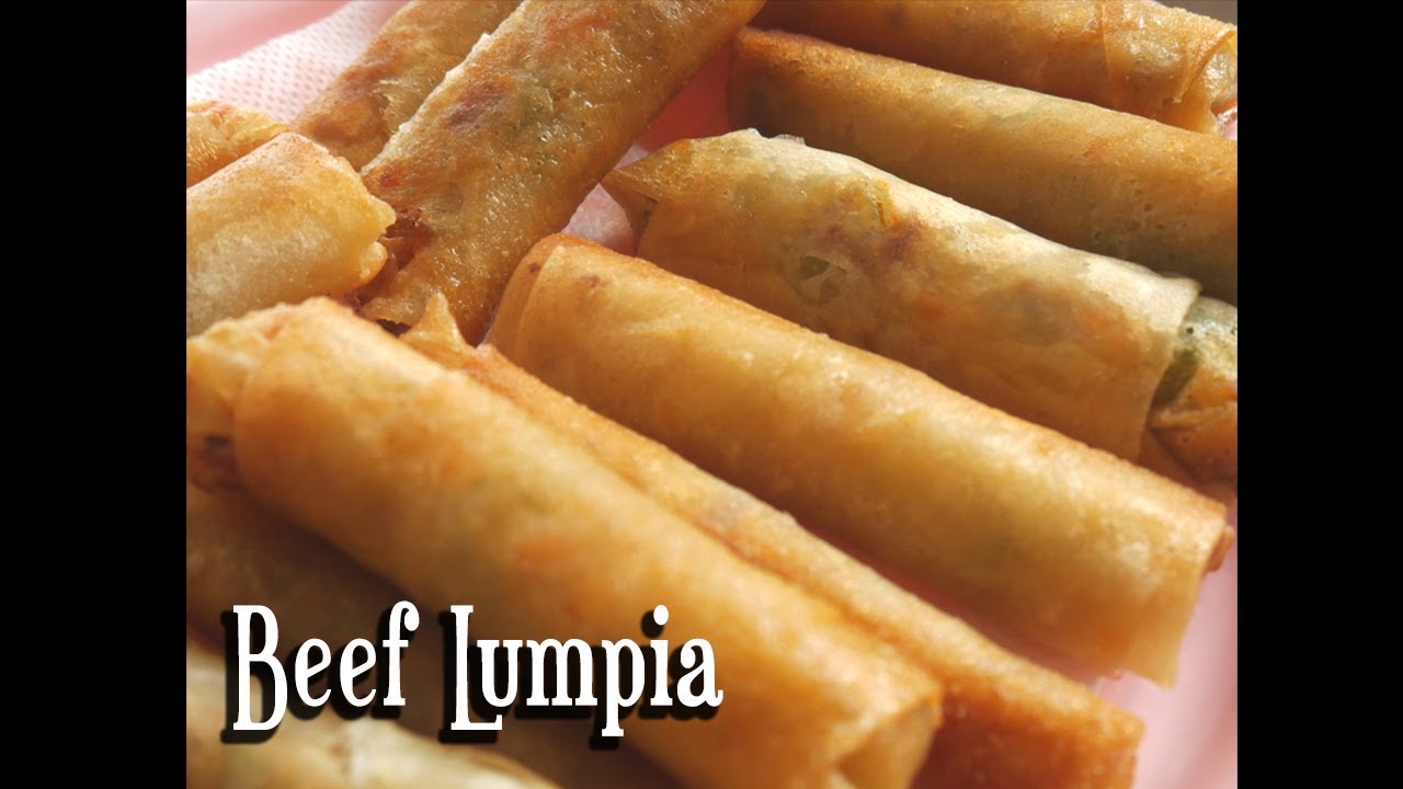 Beef Lumpia | Mads Helen