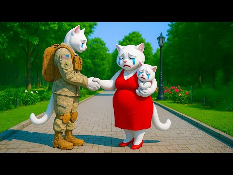 🐾 Fat Cat ❤️ Skinny Cat — A Love Story That Defied All Expectations! #ai #story #catshorts #aicat