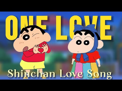 One Love Song In Shinchan Version🥰 Shinchan Version of One Love 💕 #shinchanthemesong #shinchansong