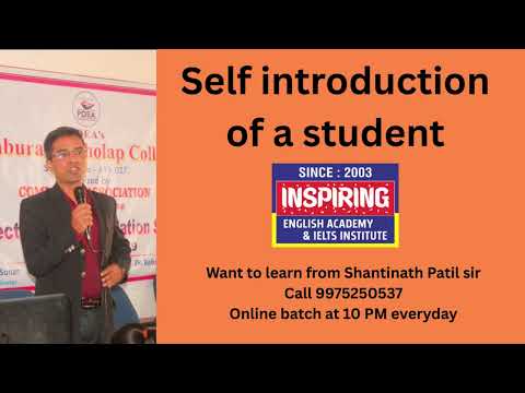 L2 Student#how to talk about students self introduction