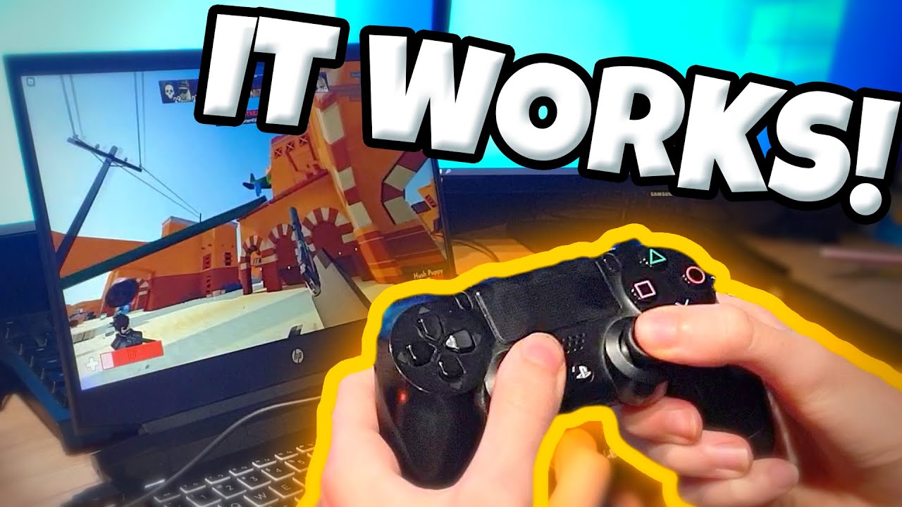 How To Play ROBLOX With a PS4 Controller on PC