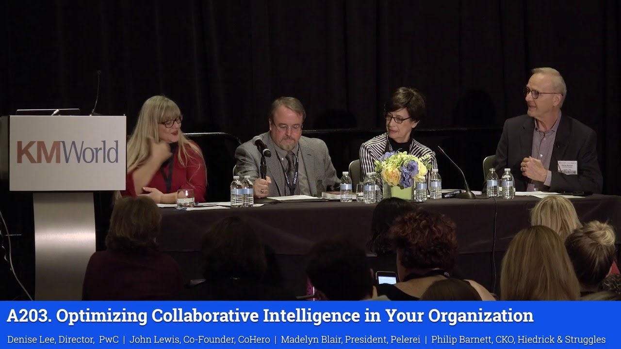 A203. Optimizing Collaborative intelligence in Your Organization