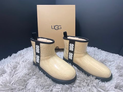 Unboxing Ugg Classic Clear Shoes