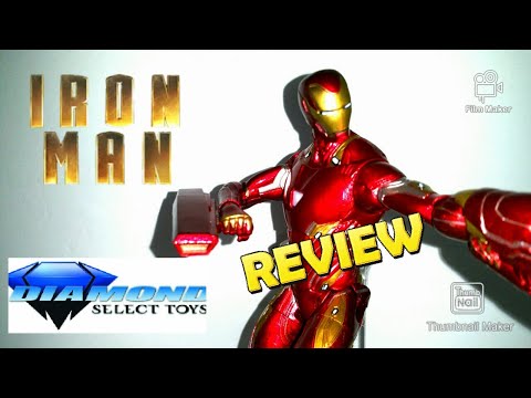 Marvel Select Iron Man Mark 50 Disney store Collector Edition Action Figure