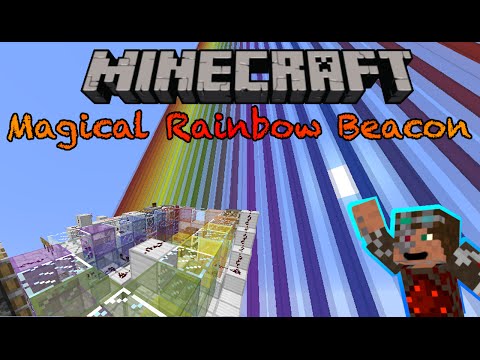 Magical Rainbow Beacon (Uncompacted) Minecraft Project