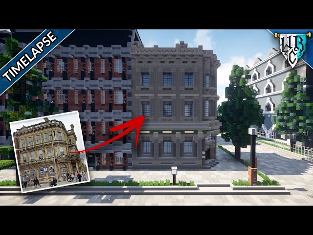 Victorian Corner Apartment Building Minecraft Map