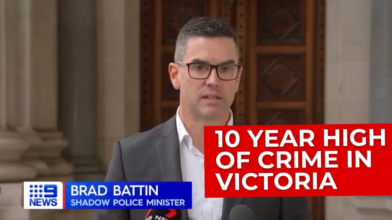 10 year high in Victoria's crime rate