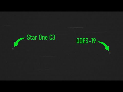 Capturing Geostationary Satellites With My Telescope