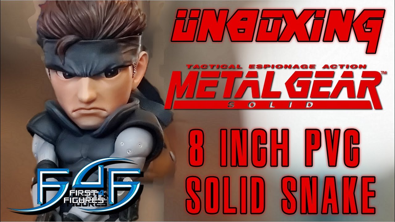 UNBOXING First4Figures METAL GEAR SOLID 8