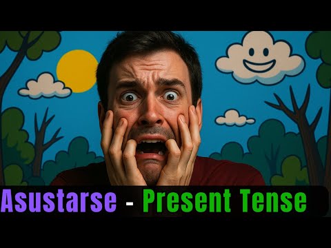 Learn “Asustarse” in Spanish | Reflexive Verbs in Present Tense + Conversation & Quiz!