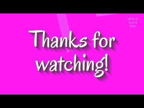 How to say "glencoe"! (High Quality Voices)