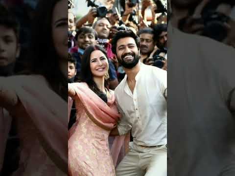 vicky kaushal and his beautifull wife katrina kaif weding photos #vickykaushal #katrinakaif #shorts