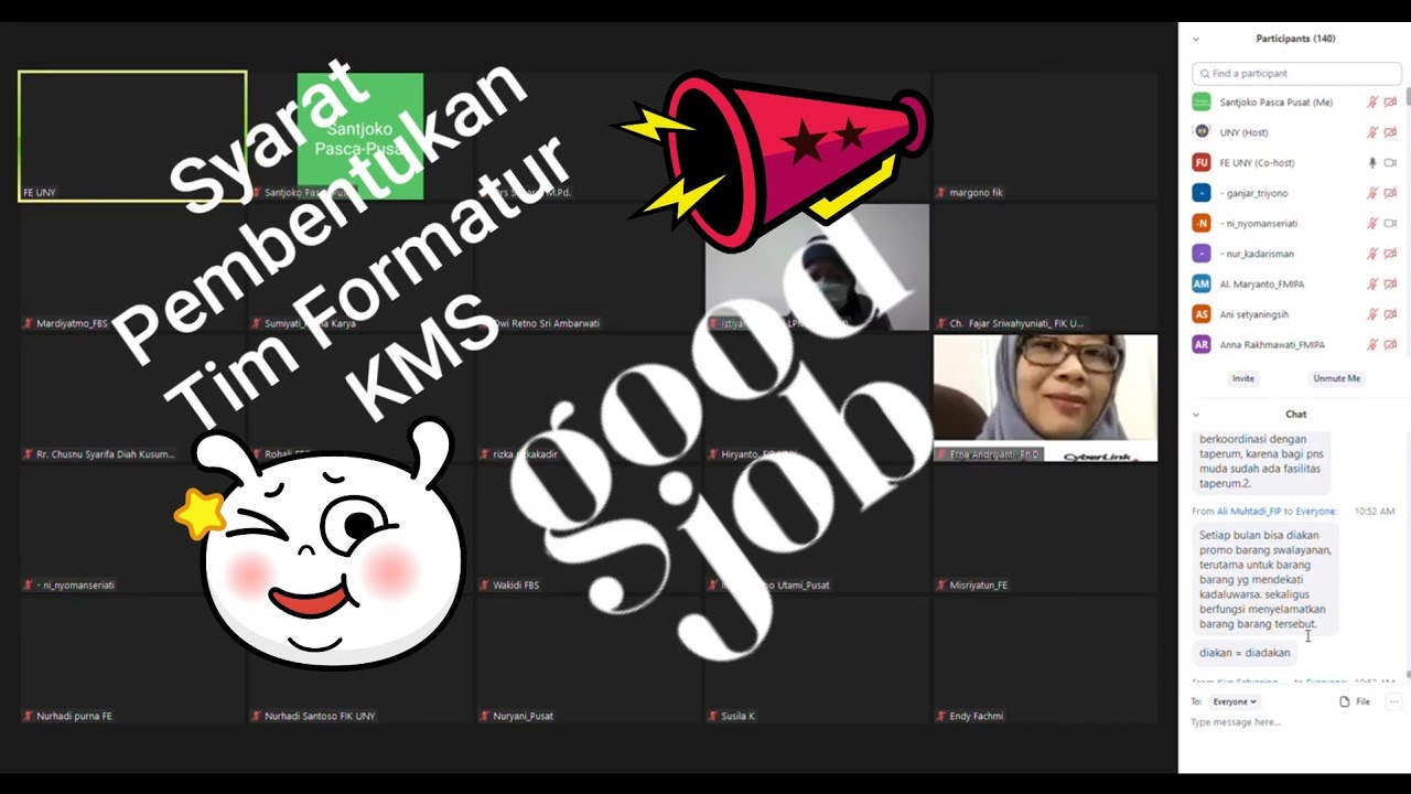 Syarat Pembentukan Tim Formatur KPRI Mapan Sejahtera 10 Feb 2021