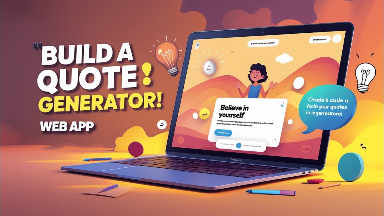 I Built A Quote Generator App - Beginner Coding Projects Ideas 2025