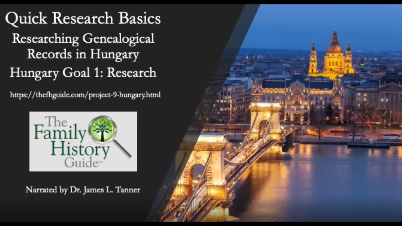 TFHG - Researching Genealogical Records in Hungary